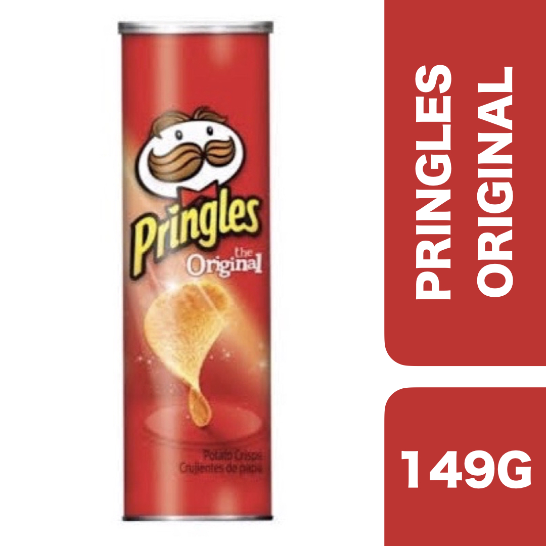 Pringles Original Potato Chips 149g ++ พริงเกิลส์ มันฝรั่งทอดกรอบรสดั่ง ...