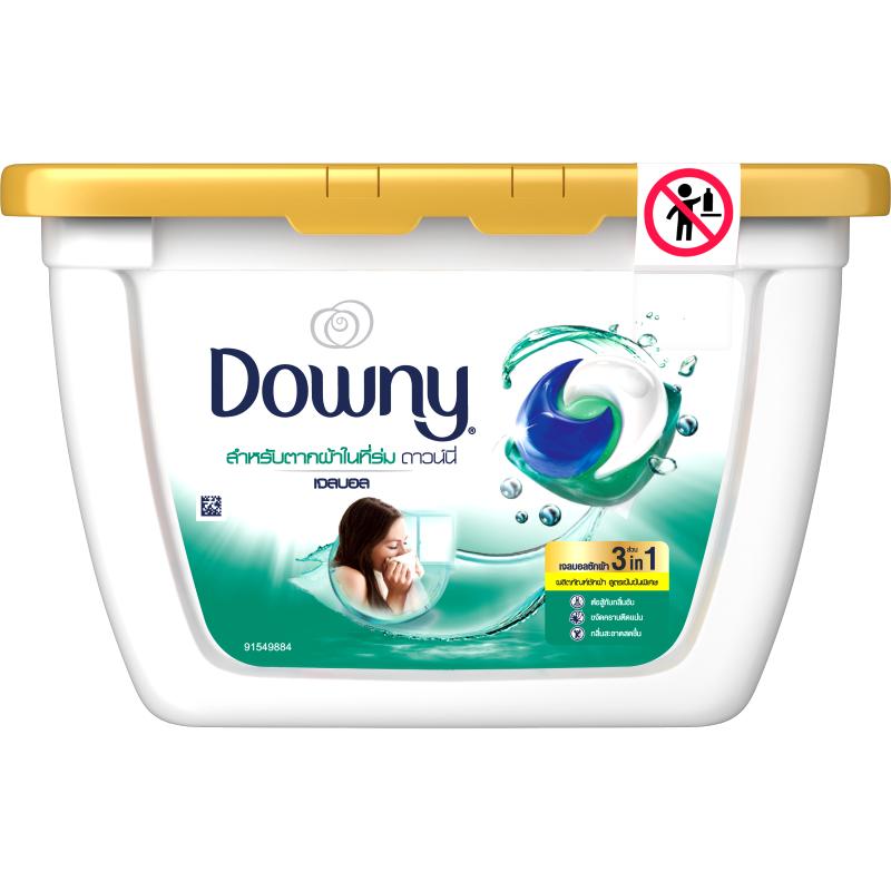Downy Downey Washing Gel Ball, Dry in the shade, Box 376 g, Cleaning ...