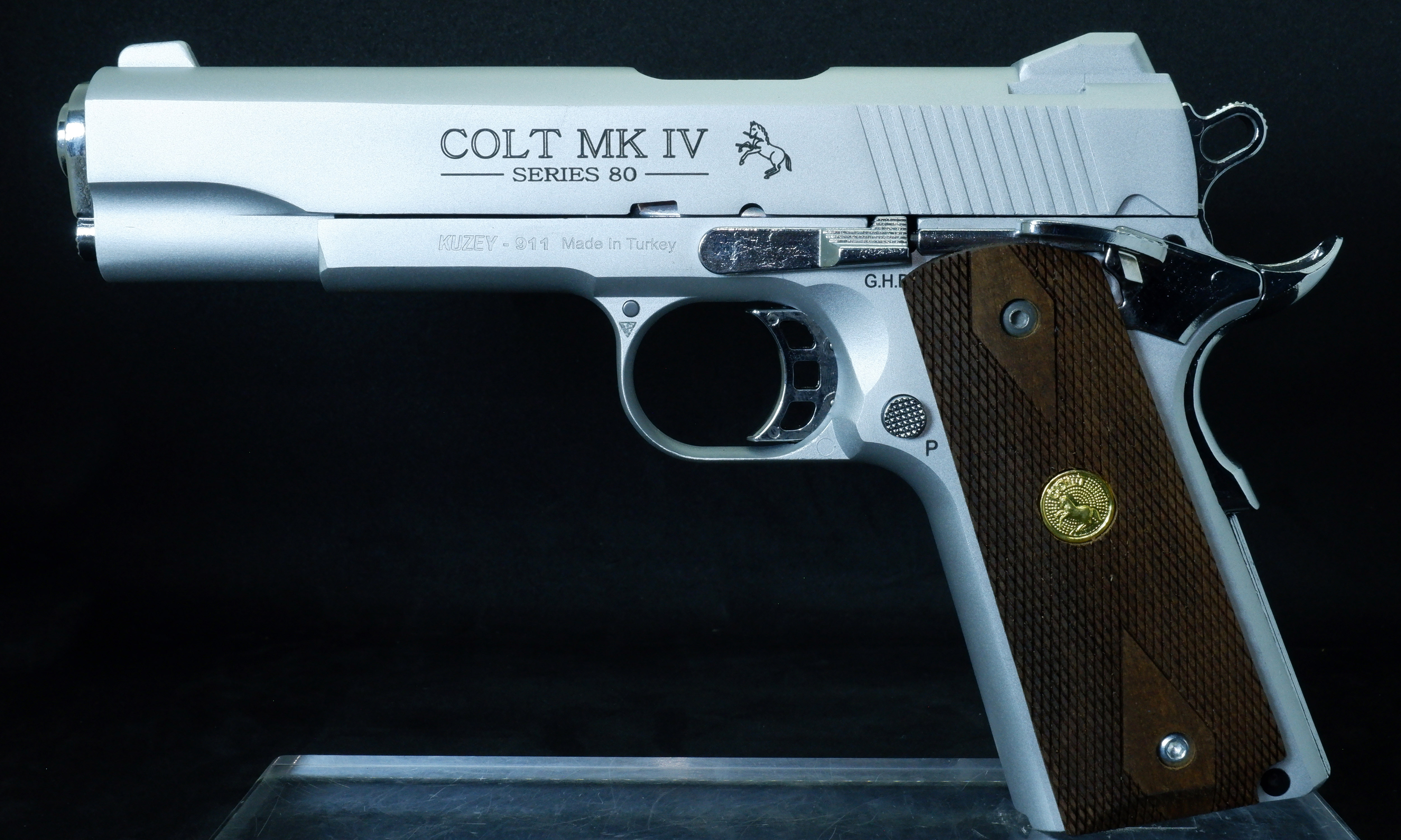ผ่อน 0 แบลงค์กัน KUZEY 1911 9 mm. P.A.K. ใหม่ MK4 ยาว5นิ้ว สำหรับถ่ายทำภาพยนตร์ - BIGGUN (BBSHOP ...