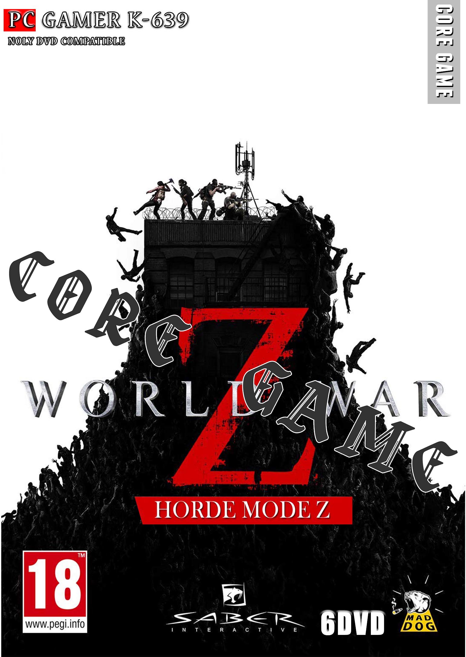 World War Z Horde Mode Z แผ่นเกมส์ แฟลชไดร์ฟ เกมส์คอมพิวเตอร์ PC โน๊ต ...