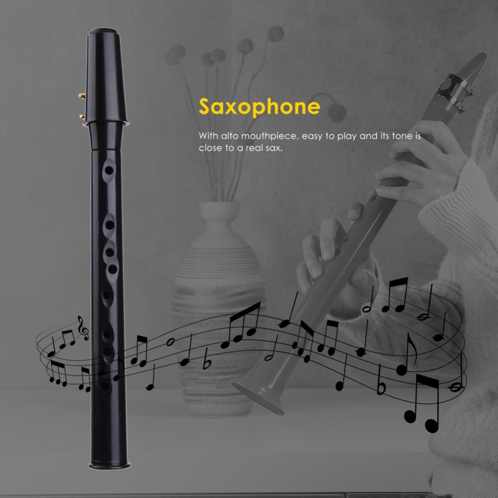 Arrived within 3 days Mini Bb Alto Mouthpiece Pocket Saxophone with 5 ...