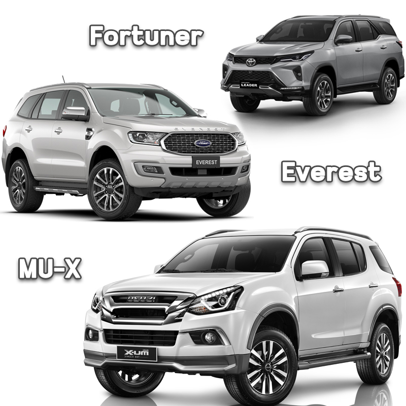 ผ้าคลุมรถครึ่งคันSUV7 ทีนั่ง กันฝน กันน้ำ เนื้อผ้าคุณภาพสูงผ้าคลุมรถยนต์ผ้าคลุมครึ่งคันป้องกัน ...