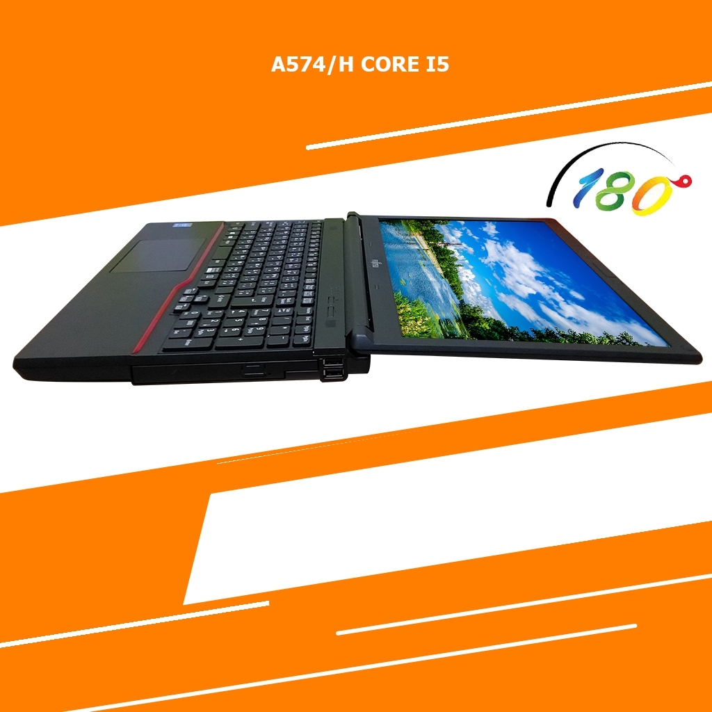 FUJITSU A574 Core i5 gen4 โน๊ตบุ๊คมือสอง เล่นเกมออนไลน์ได้ Notebook ...