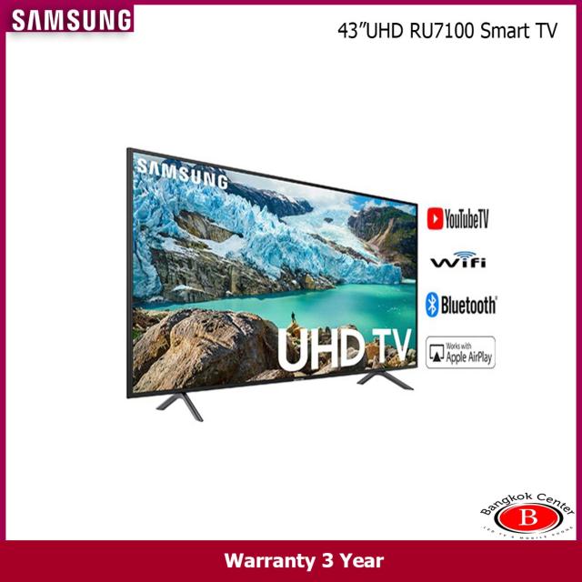 ดีลพิเศษ SAMSUNG Smart 4K UHD TV RU7100 ขนาด 43 นิ้ว รุ่น 43RU7100 รุ่น ...
