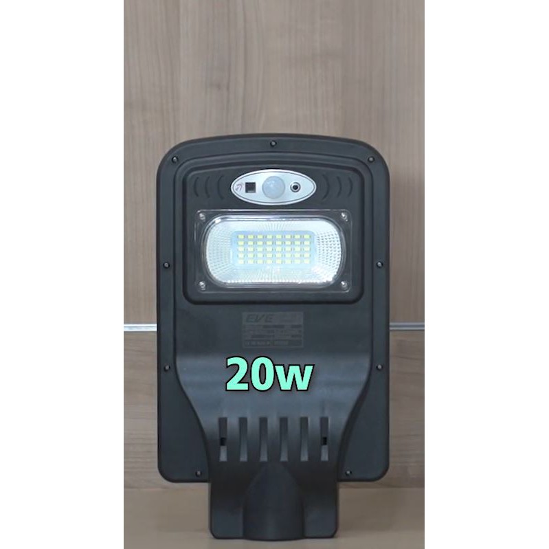 โปรโมชั่น!!! EVE ไฟถนน โซล่าเซลล์ โคมไฟถนน Solar light รุ่น SSL-02 20W ...