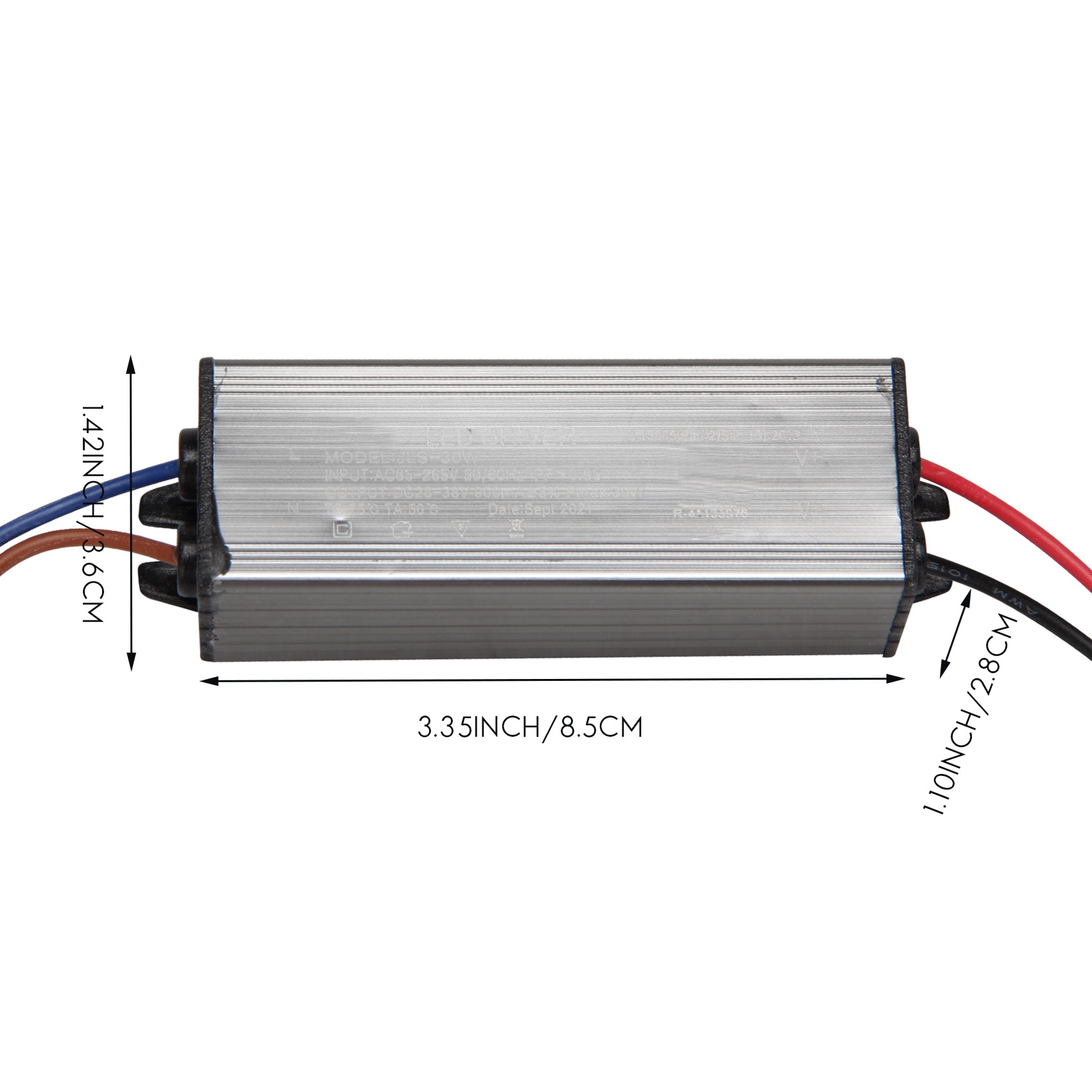 30W LED Driver Constant Current Driver Power Supply Transformer Waterproof - CADIA 4 - ThaiPick