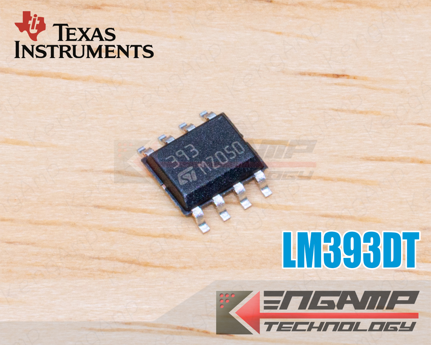 (10ตัว) [IC] LM393 LM393DT SOP-8 ST dual-voltage comparators | Lazada.co.th