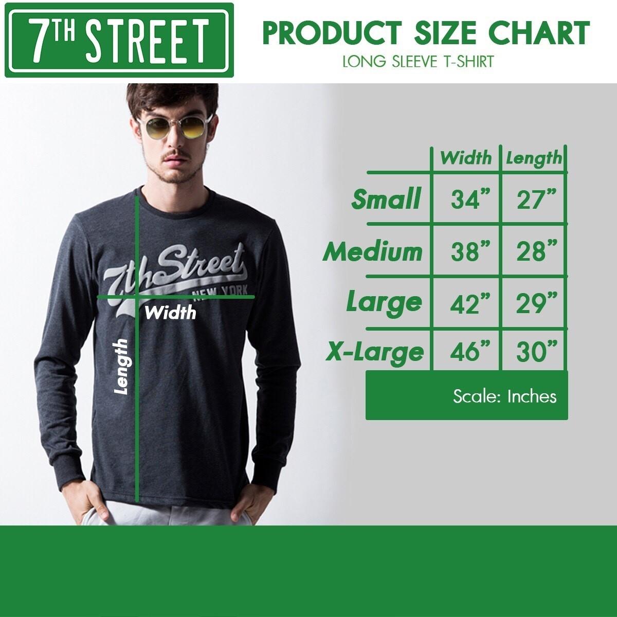 7th Street Graphic T-Shirt เสื้อยืดแขนยาวแนวสตรีท รุ่น NewYork สีขาว ...