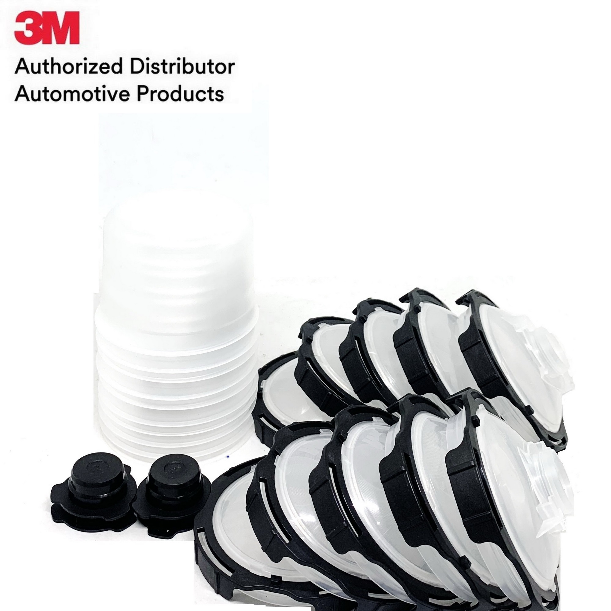 3M PPS 2.0 Spray Gun Cup, Lids and Liners Kit, 26114, ถ้วยนิ่มขนาดเล็ก ...