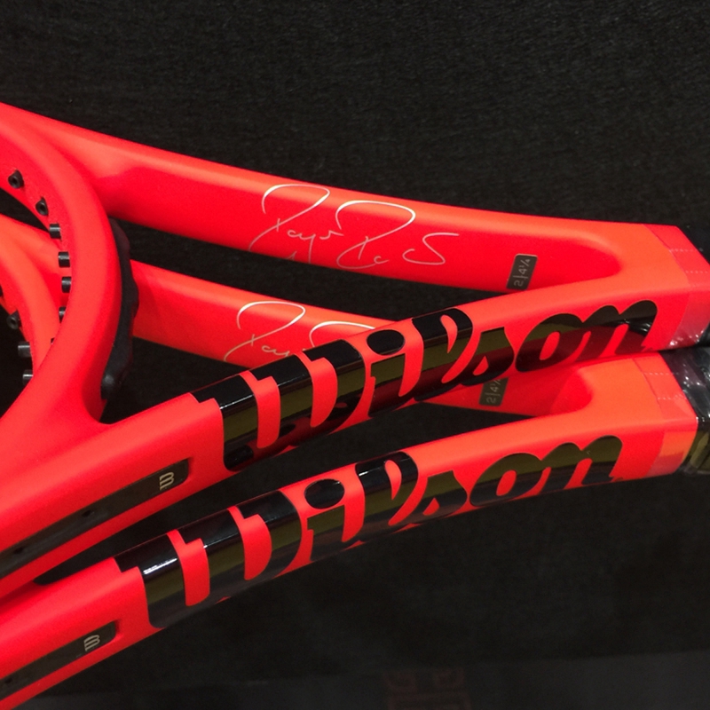 Wilson Tennis Racket Pro Staff RF97 Federer Signature Red Black ...