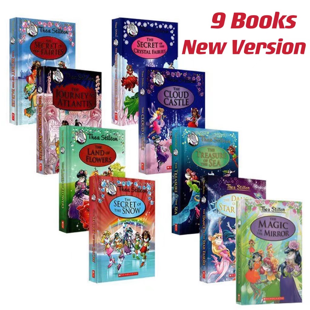 Thea Stilton Special Series 9 books set Hardcover Full-color English ...