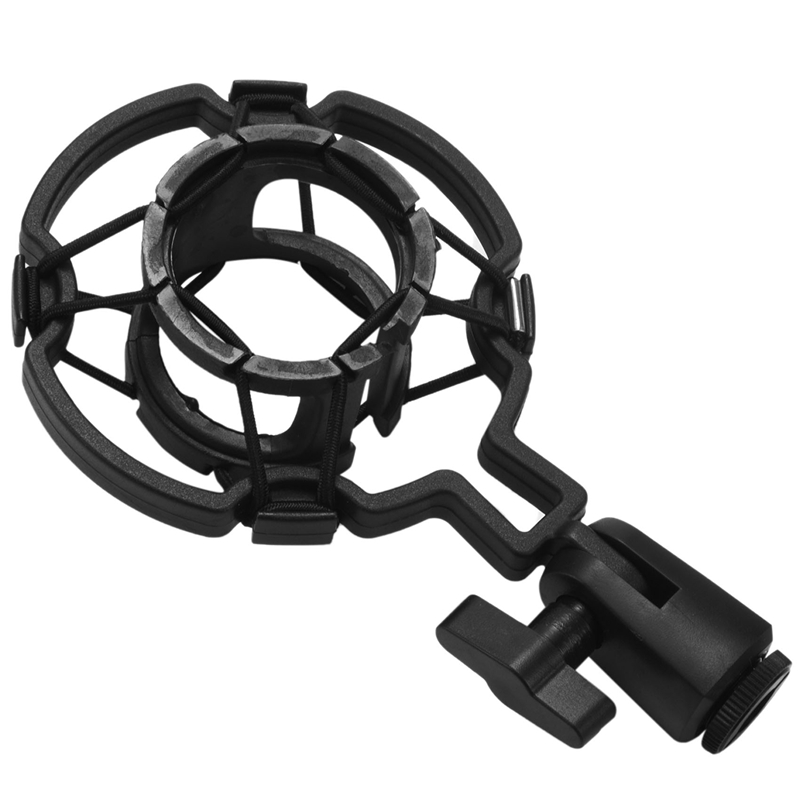 Universal Professional Condenser Microphone Mic Shock Mount Holder Studio Recording Bracket For ...