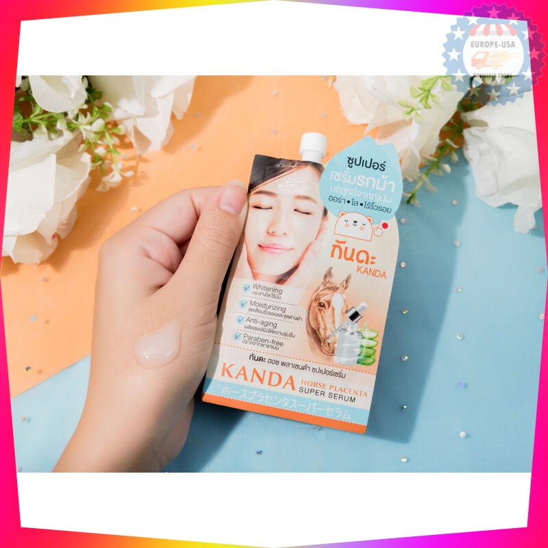 (พิเศษ) KANDA HORSE PLACENTA SUPER SERUM กันดะฮอซพลาเซนต้าซุปเปอร์เซ ...