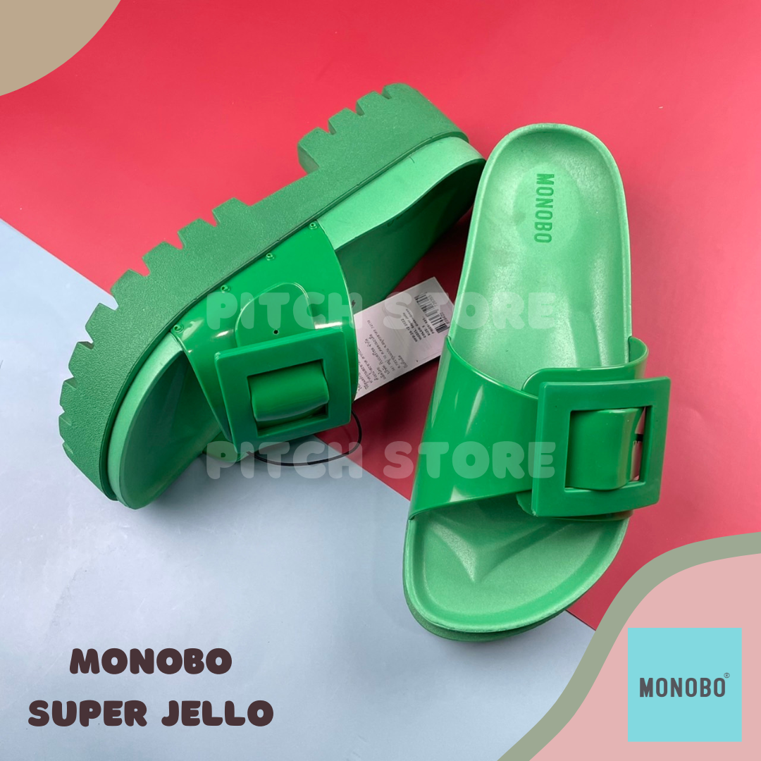 Monobo รองเท้าแตะแบบสวมส้นหนา รุ่น Super Jello (เบอร์ 5-8) | Lazada.co.th