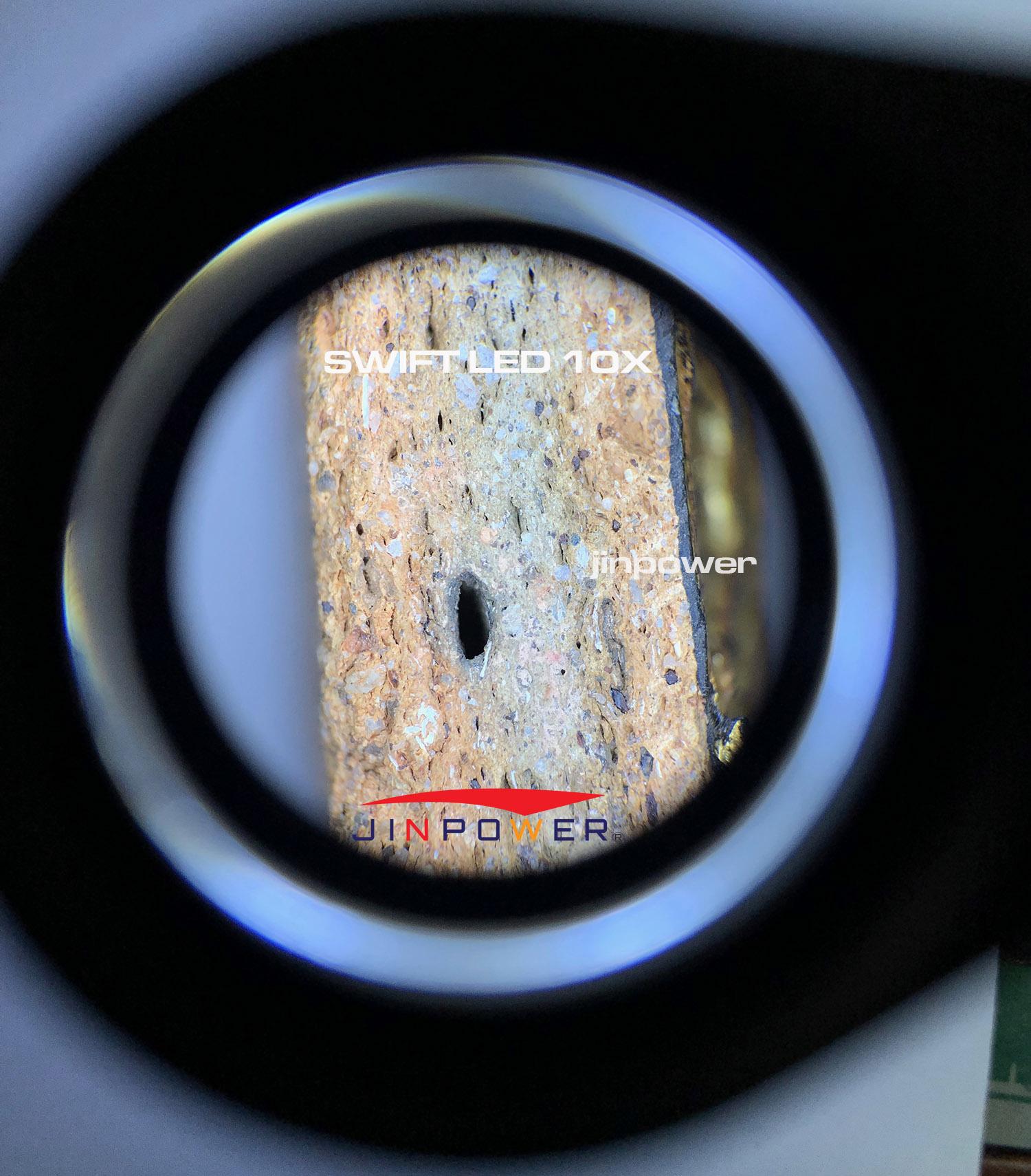 SWIFT LED 10x21มม กล้องส่องพระ มีไฟ led แบบวงแหวนไฟรอบเลนส์ ไฟสว่างสุดๆ 480ลูเมน กันน้ำได้ถึง ...