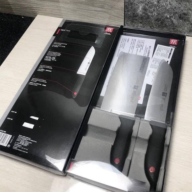 hot ️ พร้อมส่งในไทย ️มีดสแตนเลสคู่ครัวจากแบรนด์ Zwilling - yCr847 - ThaiPick