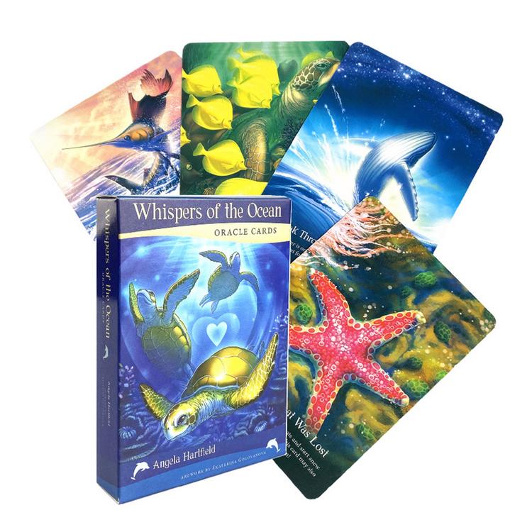Whispers of the Ocean Oracle Cards Full English Playing Tarot Cards ...