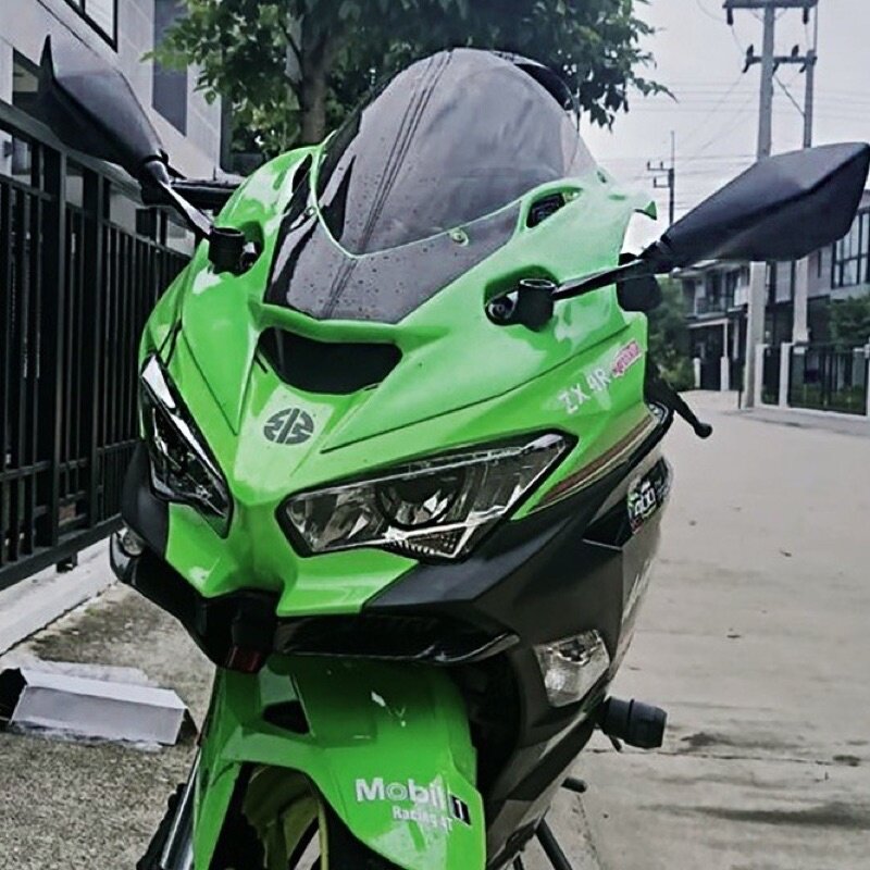 กระจกติดชิว พับได้ กระจกเดิม KAWASAKI NINJA CBR กระจกมองข้าง CBR300 ...