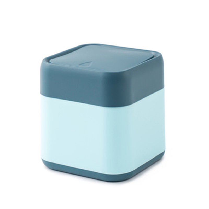 New Mini Dustbin Desktop Garbage Basket Family Office Desk Mini Dustbin ...