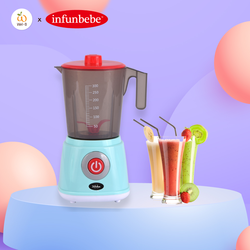Wel-B x Infunbebe 1ST COUNTERTOP BLENDER (เครื่องปั่นสมูทตี้ของเด็ก ...