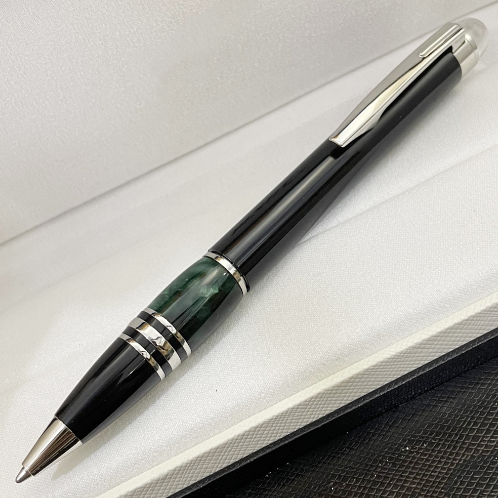 Lamag Luxury MB PEN Black Ball Stylo ฝังหัวคริสตัล starwalker ...