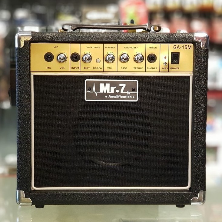 จัดส่งด่วน แอมป์กีต้าร์ไฟฟ้า Amp Guitar Mr.7 แอมป์ ขนาด 15 วัตต์ สีดำ ...