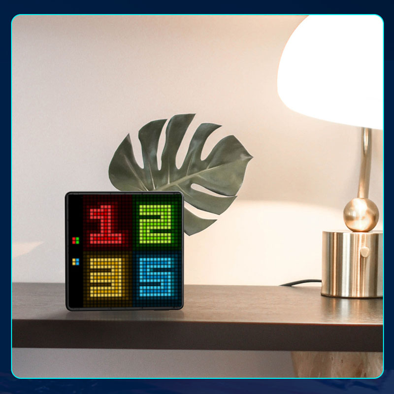 กรอบรูปดิจิตอล Divoom Pixoo Max พร้อมที่จับ - สามารถปรับแต่งรูปหรือ ...