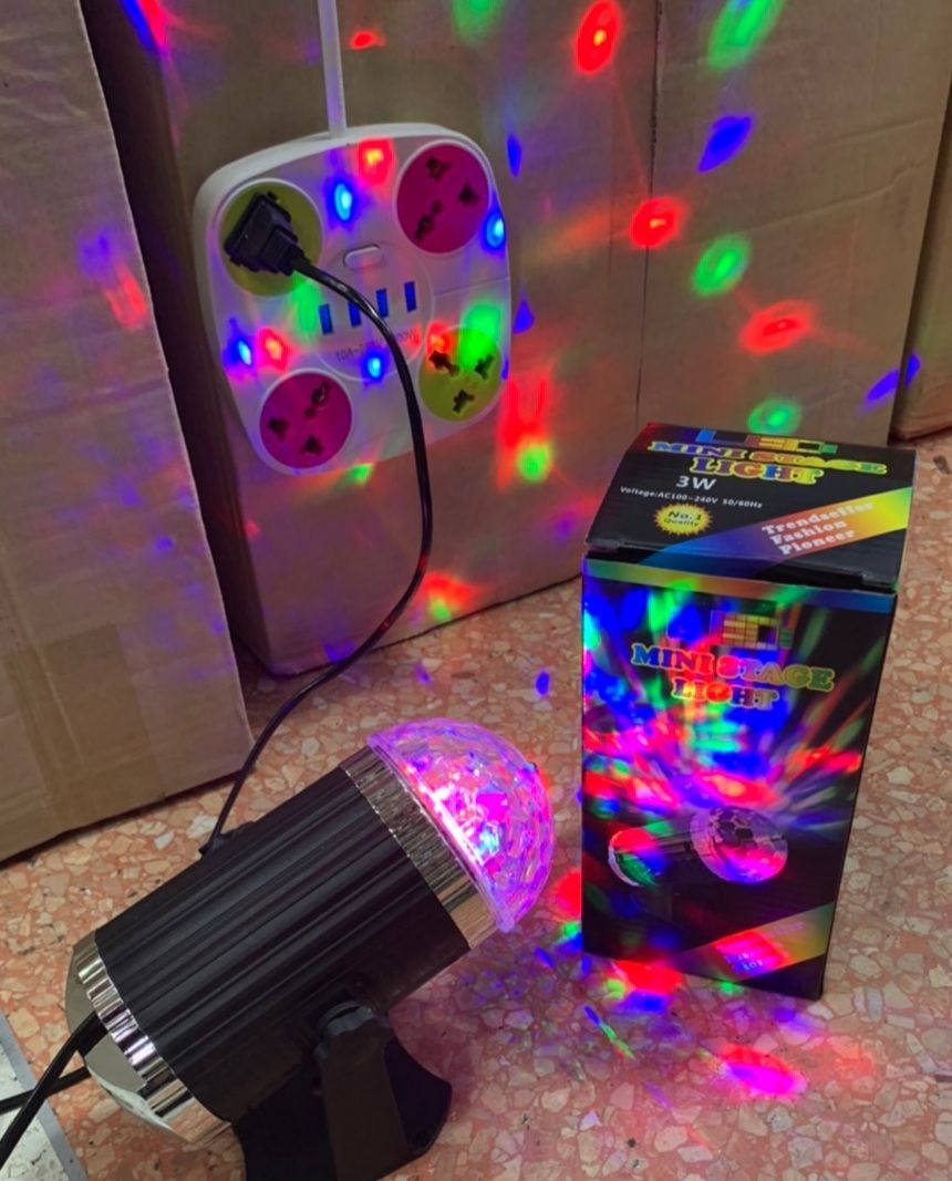 LED MINI STAGE LIGHT ไฟดิสโก้เทค ไฟปาร์ตี้ ไฟคาราโอเกะ | Lazada.co.th