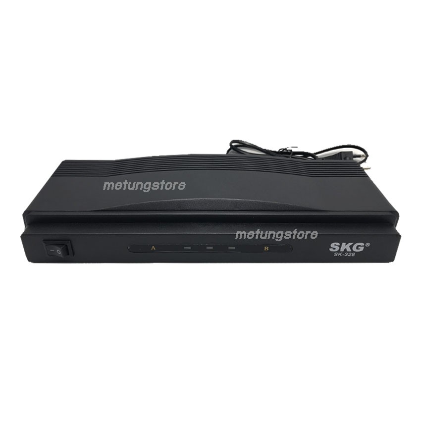 ไมค์ลอยคู่ WIRELESS MICROPHONE พร้อมเครื่องรับสัญญาณ SKG รุ่น SK-328/329 ไมโครโฟน ไร้สาย ไมค์ ...