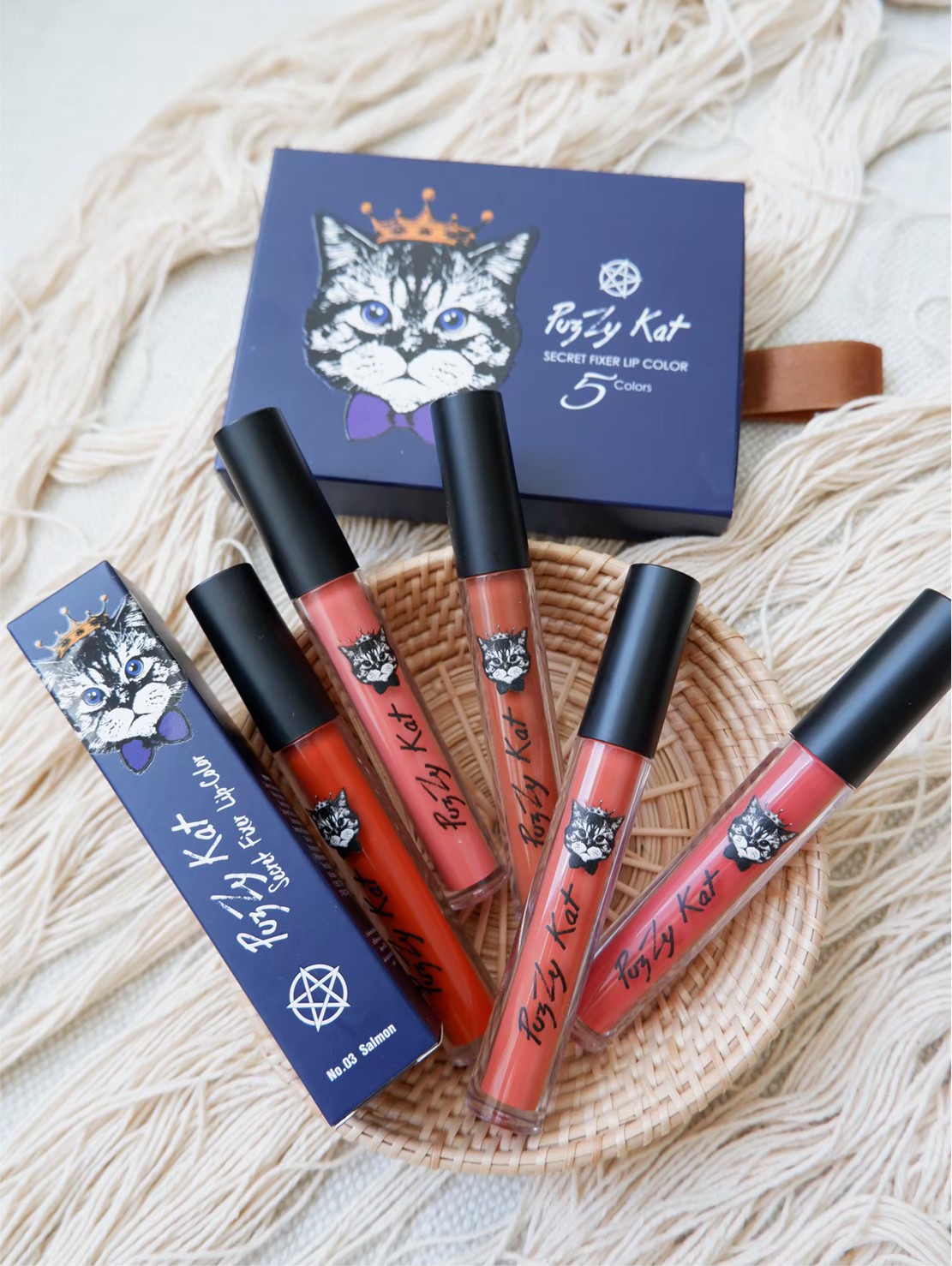 LIP Puzzy Kat เนื้อแมท ติดทน ( แท้100 % สินค้าจากบริษัท) ล็อตใหม่ มี อ.ย. - M-Blithe Pretty ...