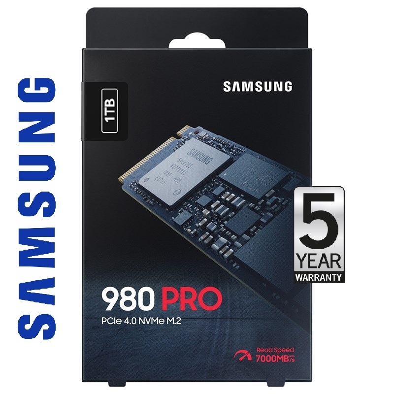 Samsung 1TB 980 PRO M.2 NVMe SSD - Legend Thailand - ThaiPick