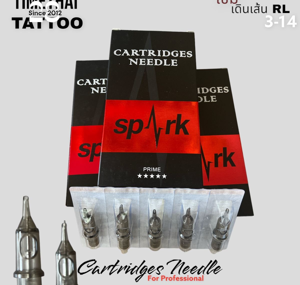 [เดินเส้น]SPARK CARTRIDGES วัสดุทำจากพลาสติกคุณภาพ เดินเส้น RL & RM ...