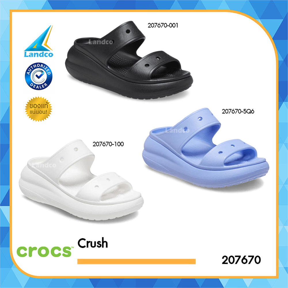 Crocs Collection ครอคส์ รองเท้าแตะ รองเท้าแบบสวม สำหรับผู้หญิง CR W ...