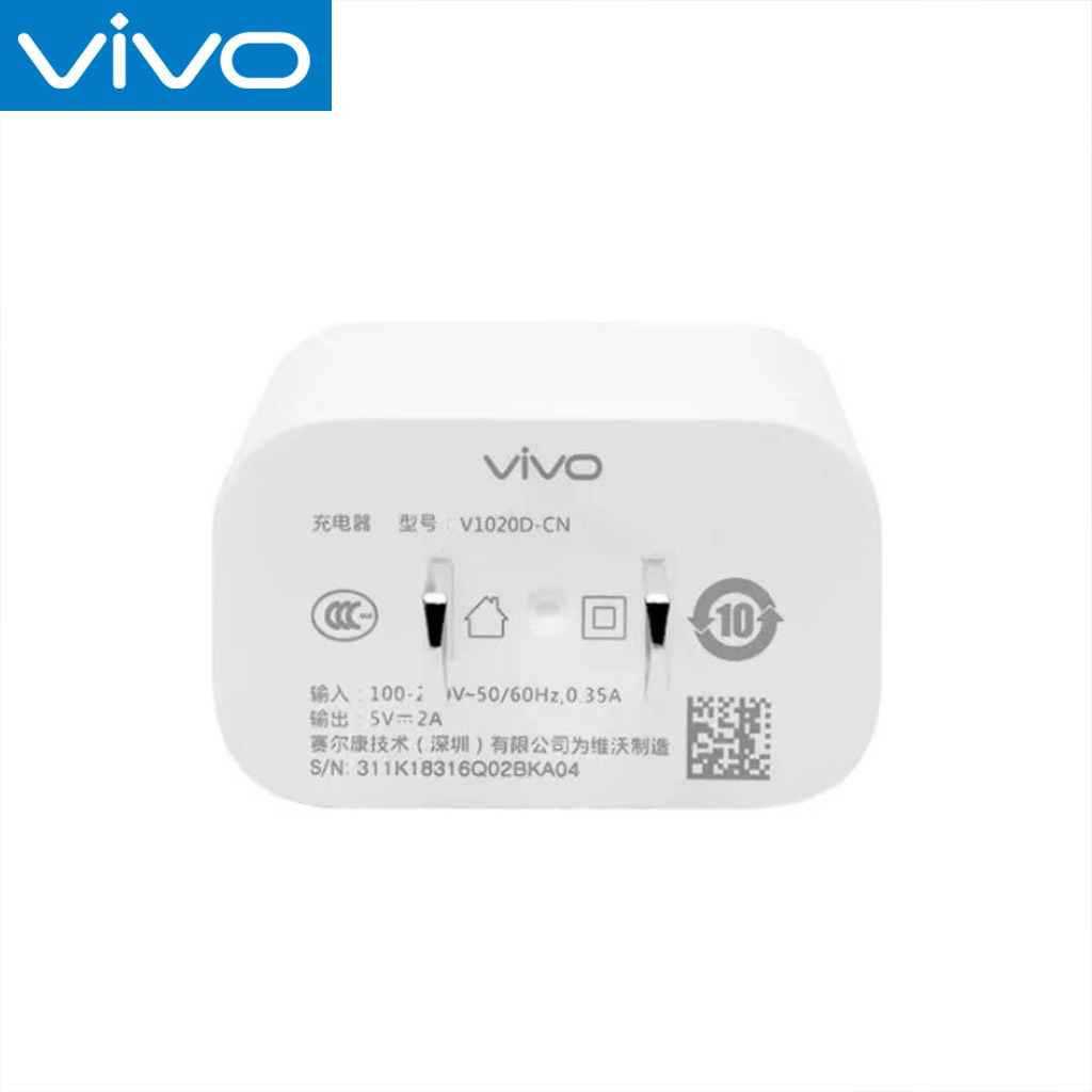 Original Vivo charger 5 V2A Micro USB charger cable 10W charger support ...