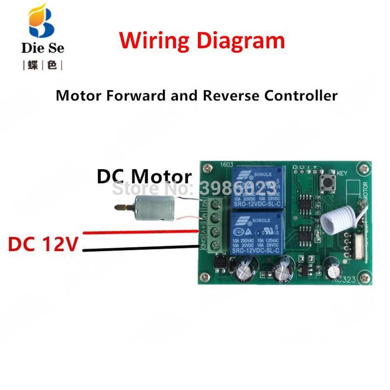 433MHz Remote Control Switch DC 12V 2CH Relay Receiver Module RF For ...
