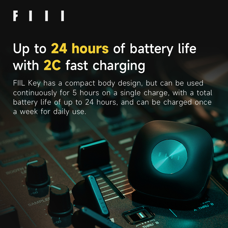 FIIL KEY (V.ภาษาอังกฤษ) BT5.3 หูฟัง หูฟังบลูทูธ หูฟังไร้สาย True ...