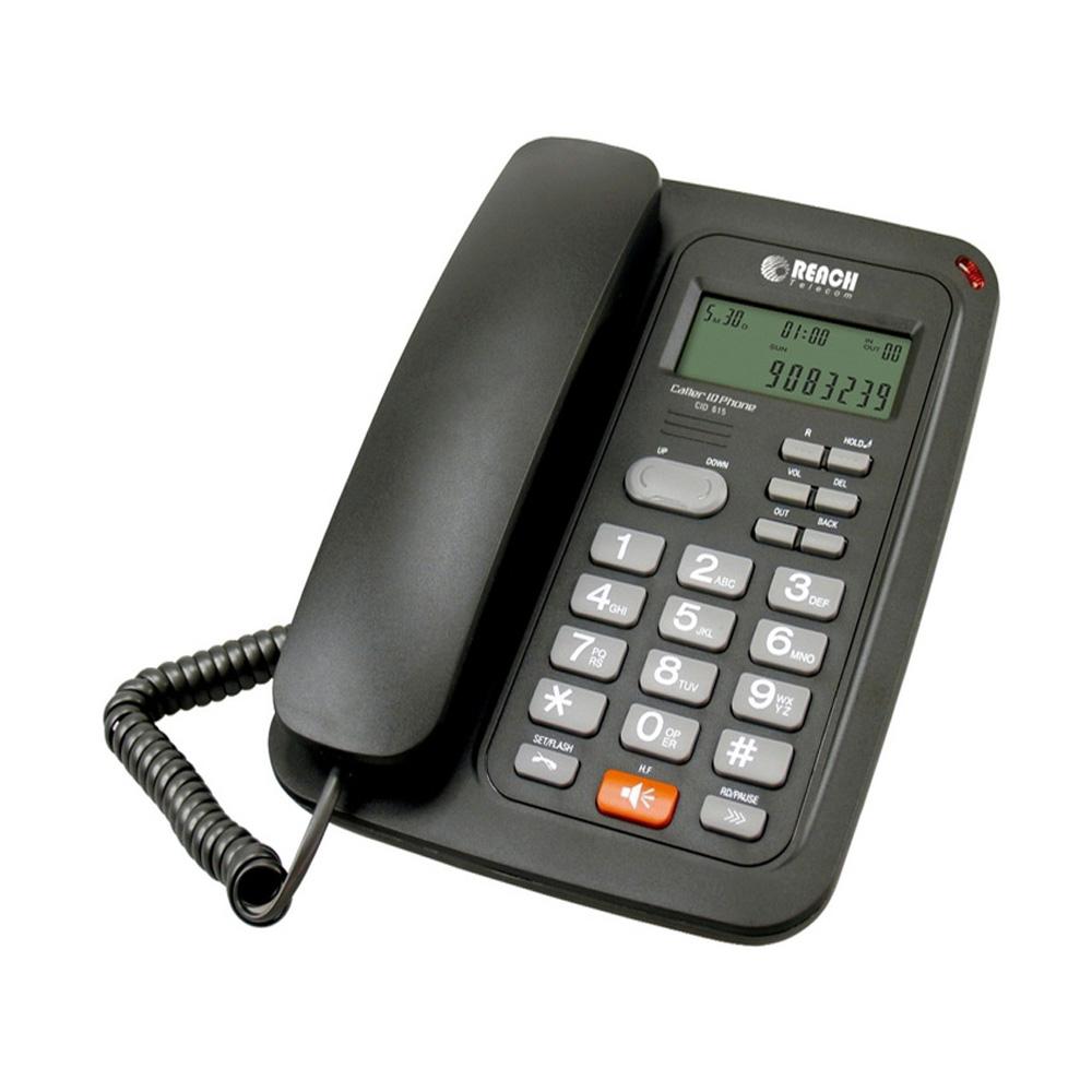 Reach โทรศัพท์ Reach รุ่น CID 615 (Black) - Reach Telecom - ThaiPick
