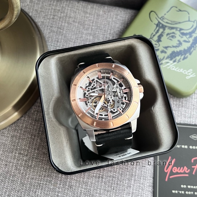⚘ผ่อน0แท้100 นาฬิกาข้อมือ Fossil Automatic Privateer Sport Mechanical ...