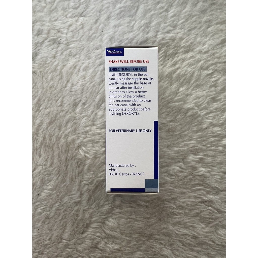 พร้อมส่ง Virbac Dexoryl Ear Drop 10g. ยาหยอดหูรักษาช่องหูอักเสบ สำหรับ ...