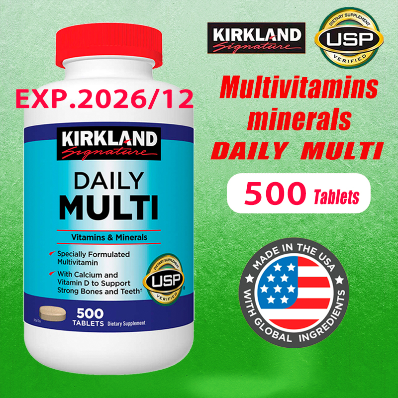 Kirkland Daily Multi Daily Multi 500 Tablets | Lazada.co.th