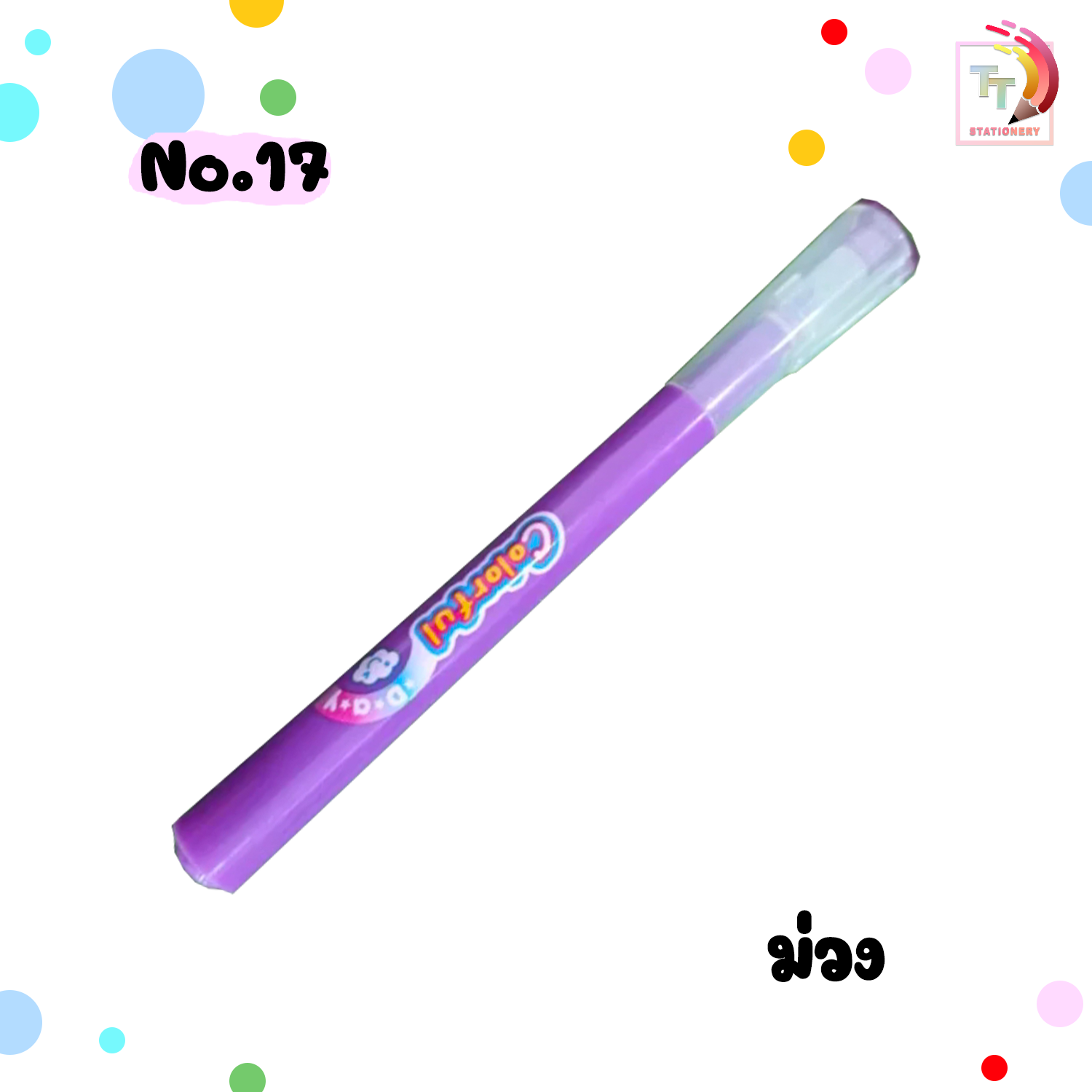 ไฮไลท์ Monami Colorful day Highlighter โมนามิ ปากกาสี เน้นข้อความ ปากกา ...