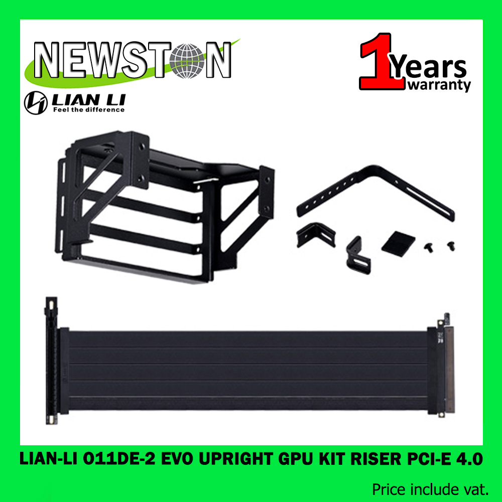 Lian Li O11D EVO Upright GPU Kit With PCIe 4.0 Riser ชุดติดตั้งการ์ดจอ ...