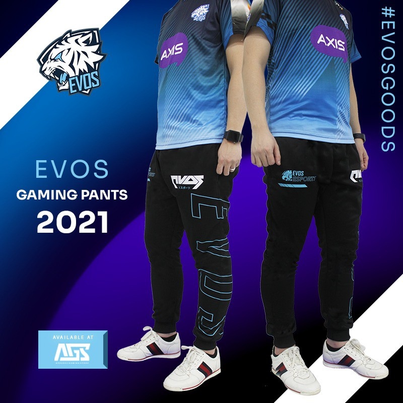 กางเกงเล่นเกม TEAM EVOS ESPORTS สําหรับผู้ชาย - Jeffrey Strong - ThaiPick