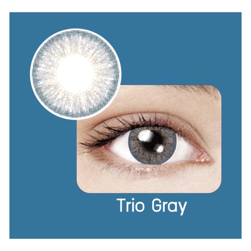 แพคเกจใหม่ Maxim Trio ( กล่องน้ำเงิน ) 3โทน คอนแทคสี รายเดือน ( 1 กล่อง 1 คู่ ) | Lazada.co.th