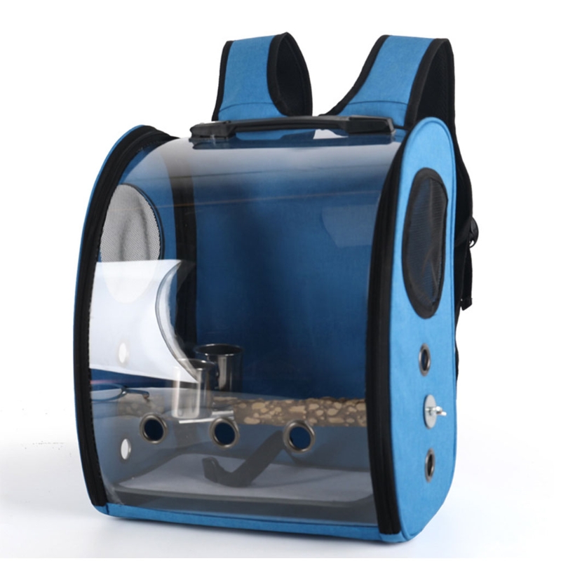 Parrot Backpack Carriers Bag Pet Bird Bubble Backpack Transparent ...