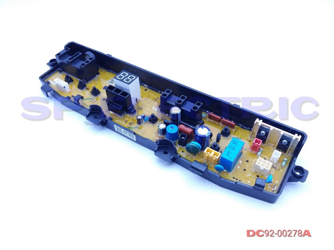 DC92-00278A แผง PCB เครื่องซักผ้า Samsung รุ่น WA90F4 WA95F4 WA95G9 ...
