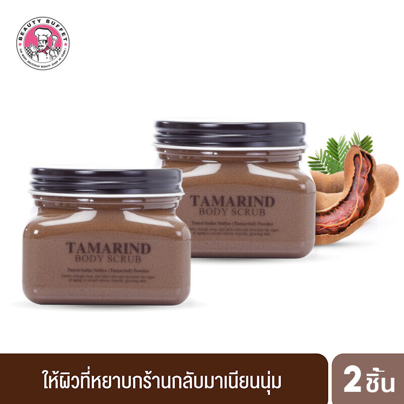 (แพ็ค2ชิ้น) SCENTIO VERY THAI TAMARIND BODY SCRUB เซนทิโอ เวรี่ ไทย แทมมารีน บอดี้ สครับ(300ML ...