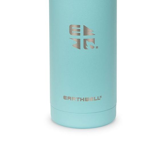 Earthwell กระบอกน้ำเก็บร้อนเย็น รุ่น 16 OZ EARTHWELL VACUUM BOTTLE AQUA ...