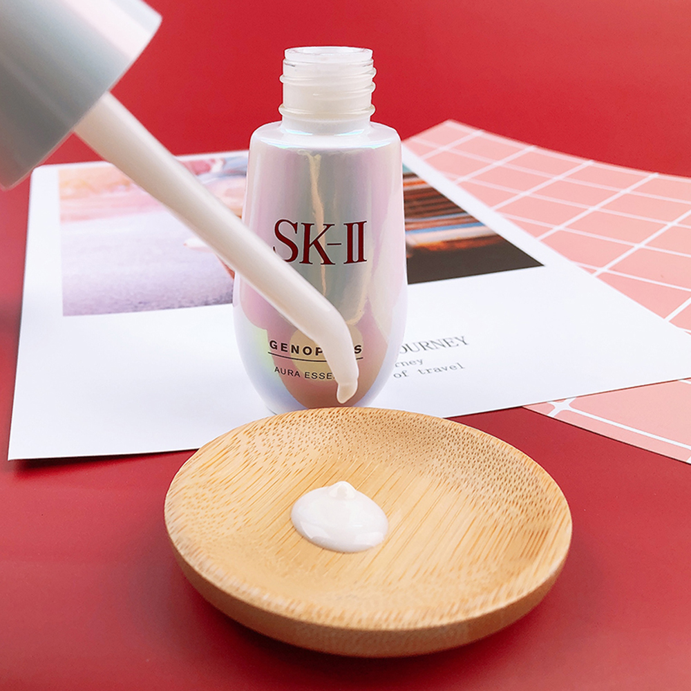 SK-II / SK2 / Skii-Sk-ll Genoptics Aura Essence 50ml เค้าเตอร์แบรนด์แท้ 100 % เอสเซ้นบํารุงผิว ...