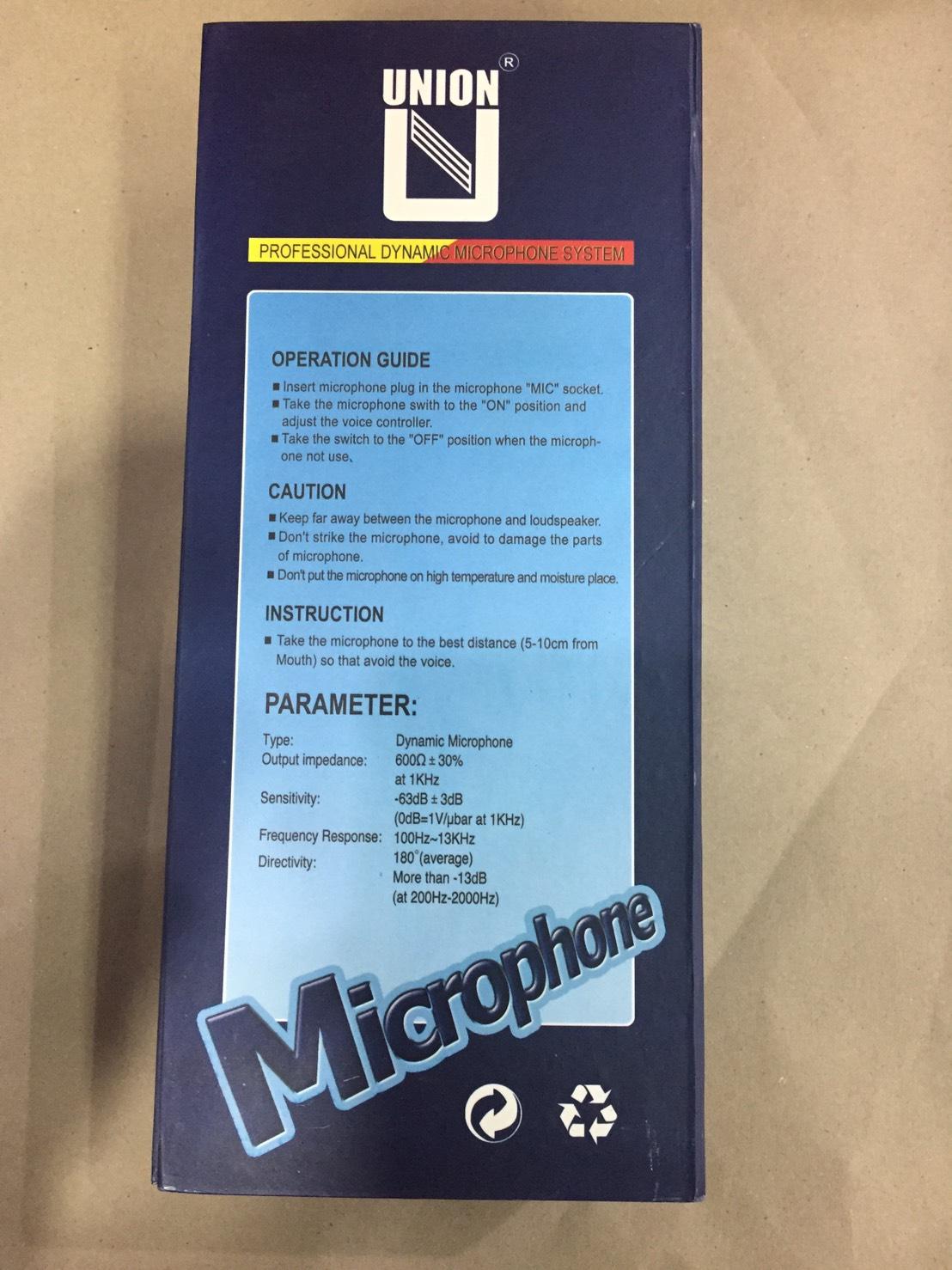 Deccon Union Dynamic Professional Microphone / Dynamic Microphone รุ่น ...